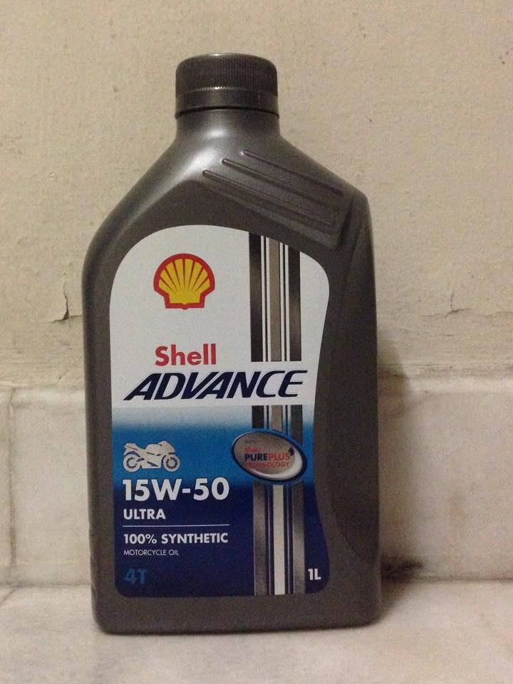 PowerUp: SHELL ADVANCE ULTRA 15W/50 – i-Moto.my
