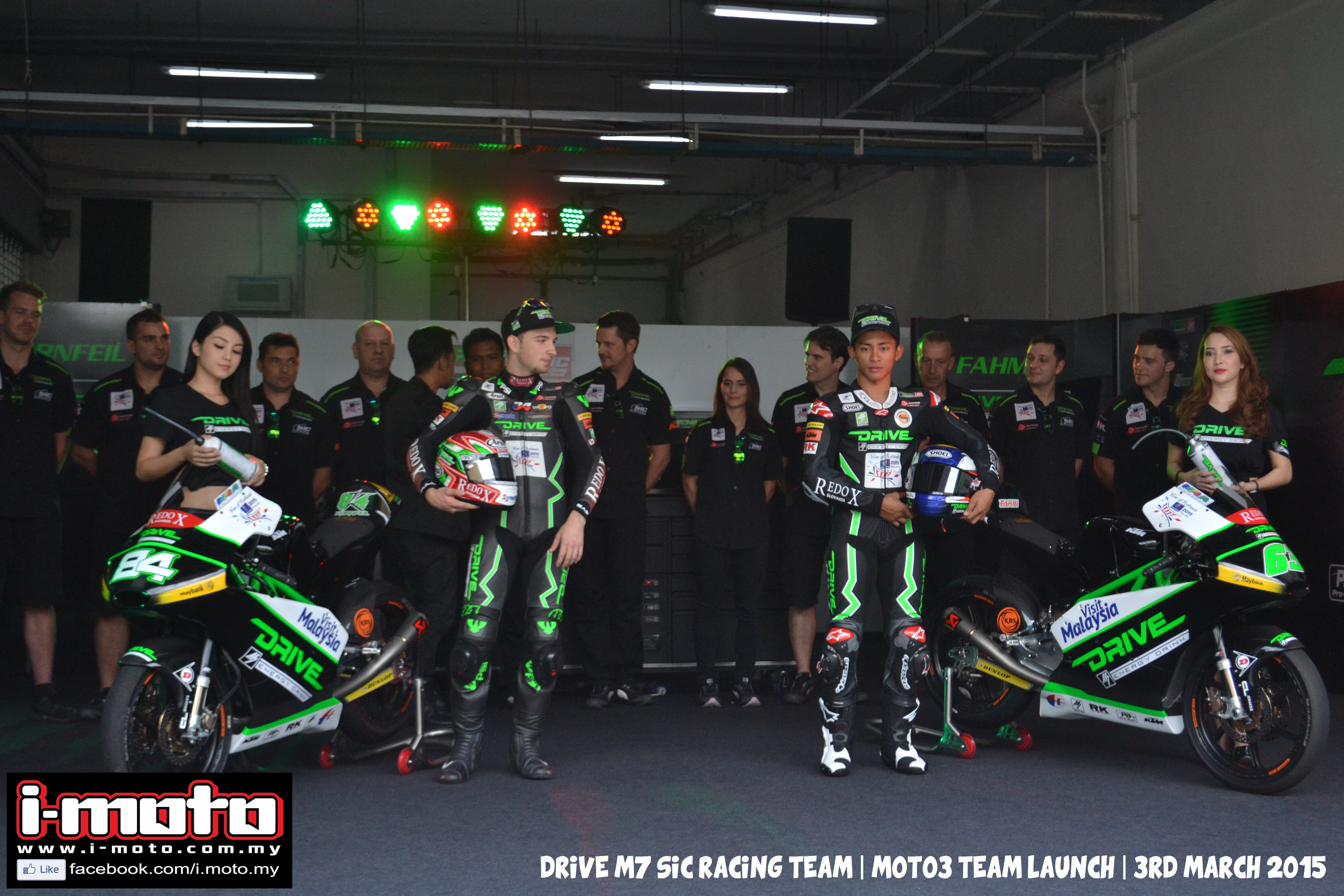 DRIVE M7 SIC RACING TEAM LAUNCHED – i-Moto.my