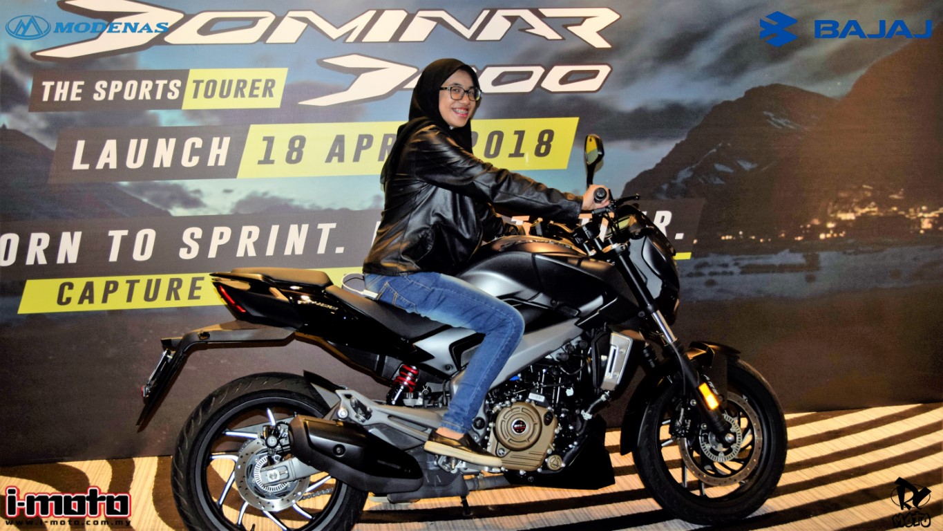DOMINAR D400 LAUNCHED WITH SPECIAL PRICE AT RM13,788 - i-Moto.my