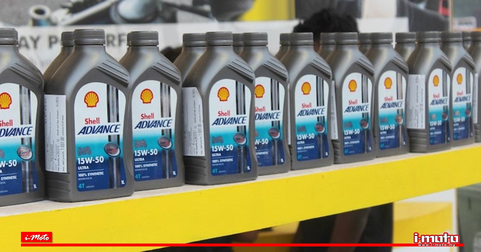 NEW SHELL ADVANCE 15W-50 SERIES 4-STROKE MOTORCYCLE OIL - i-Moto.my