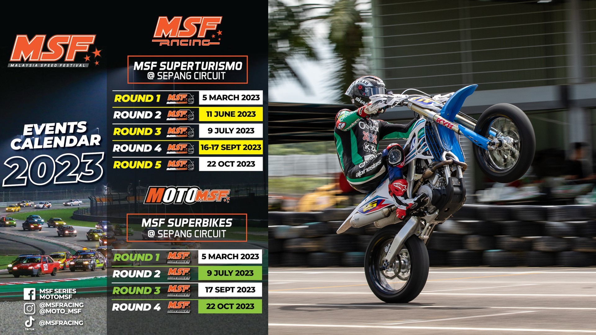 MSF FORMALLY KNOWN AS SNF, LAUNCHES ITS 13TH SEASON!!! - i-Moto.my
